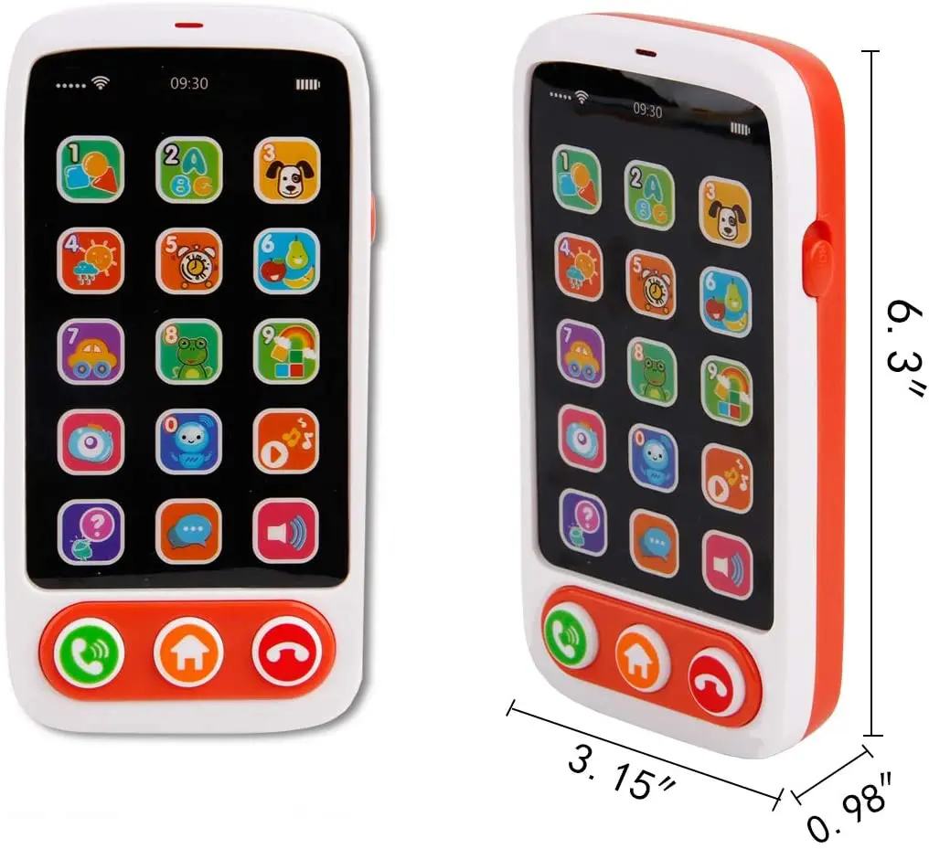 Good Quality Funny Kids Toy Smart Music Cell Phone Educational Toys ...