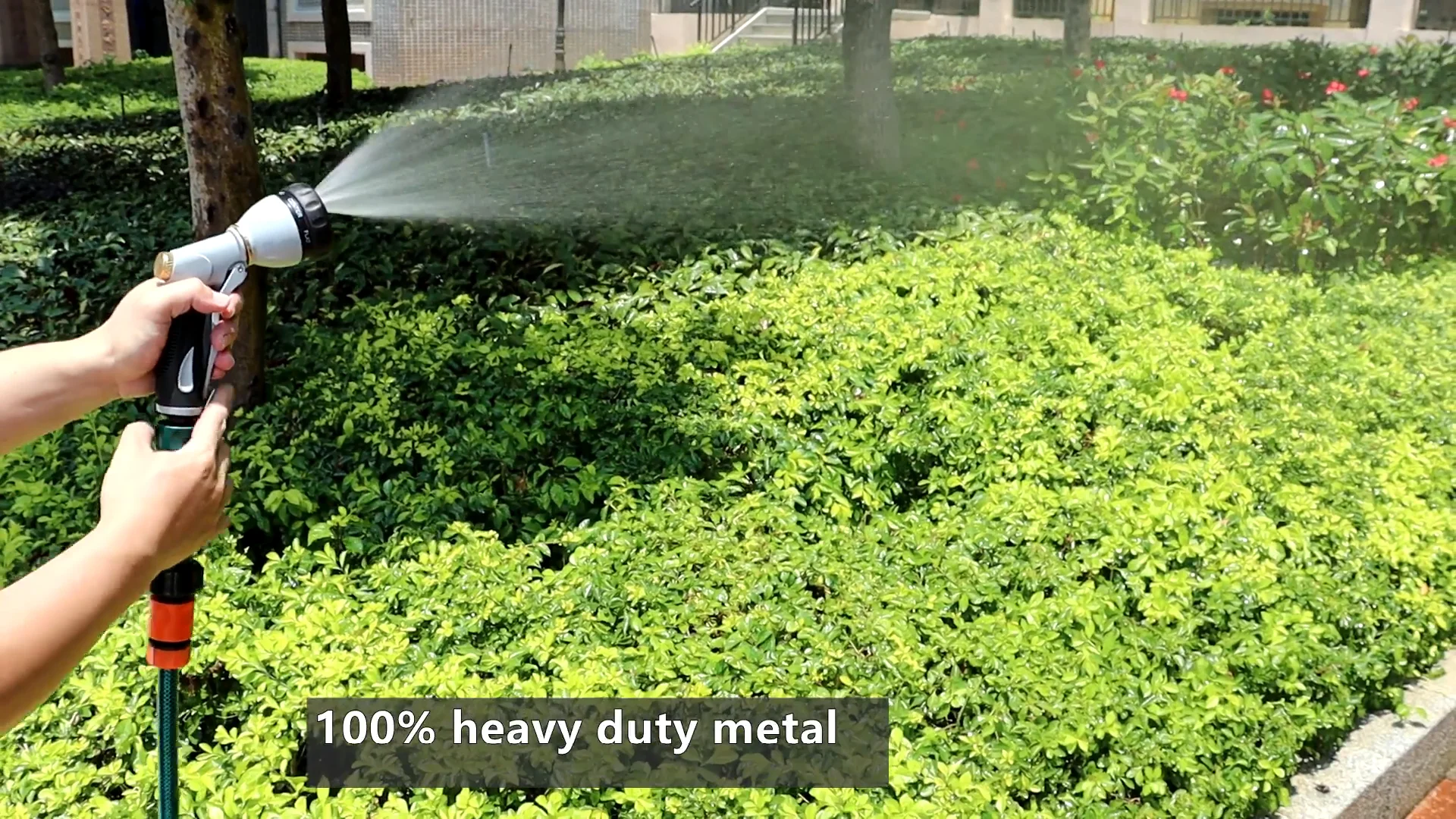 Sunshine New Design 10 Function Rubber Adjustable Spray Nozzle Garden ...