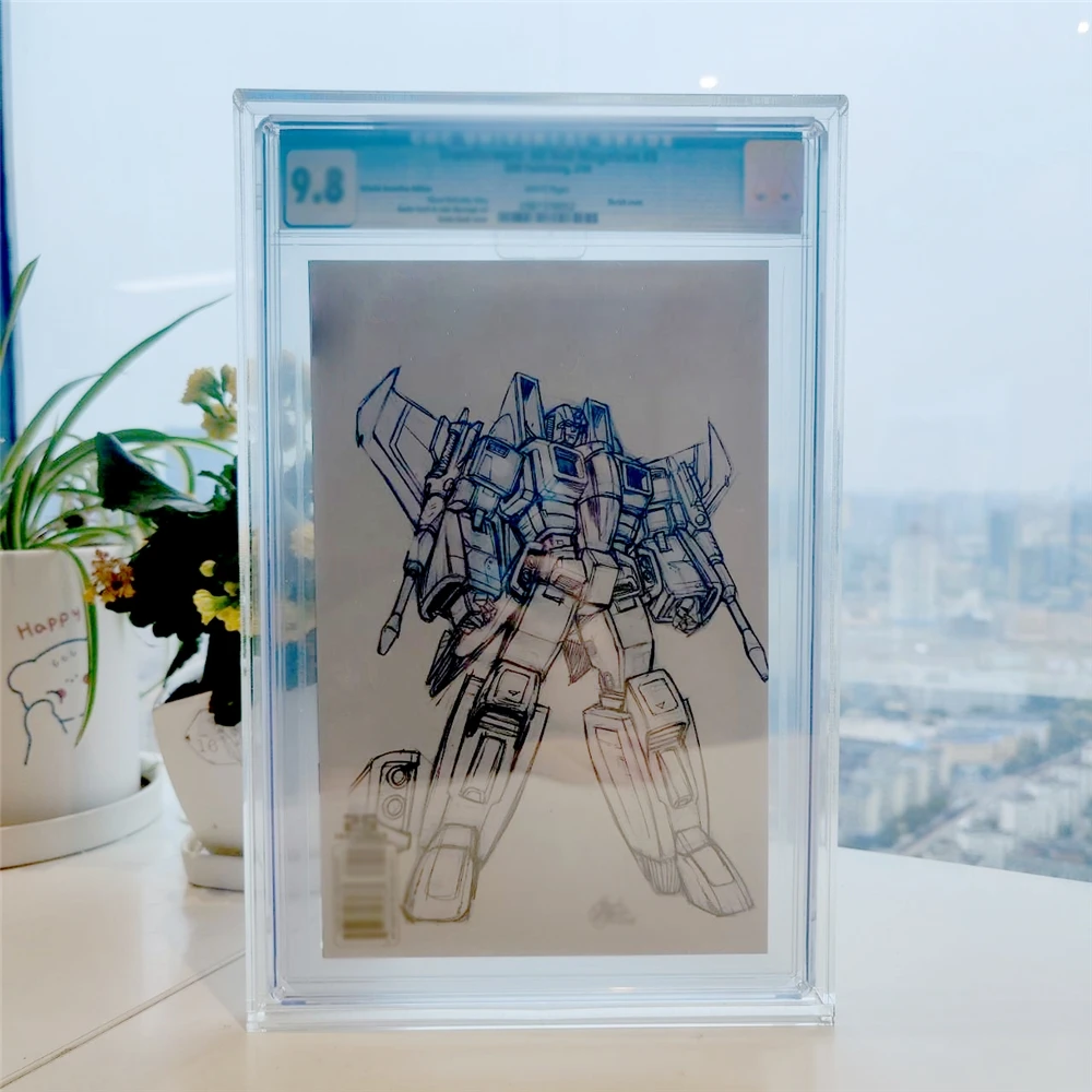 Uv Resistant Premium Quality Clear Acrylic Comic Book Grading Case ...