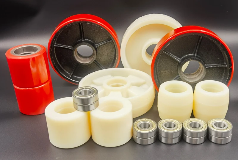 Heavy Duty Cast Iron Caster PU Wheels for Pallet Trucks