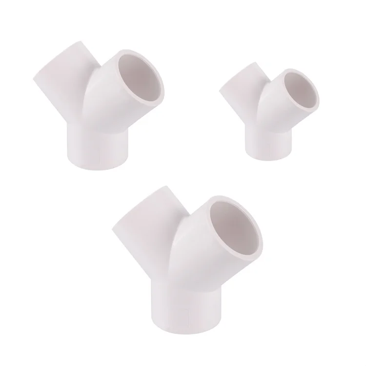 Conector En Y De Pvc De 3 Vías De 20 25 32 Mm Accesorios Para Tuberías