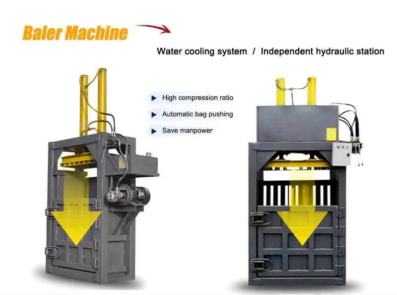 Hydraulic Baler Paper Press Machine - Efficient Recycling