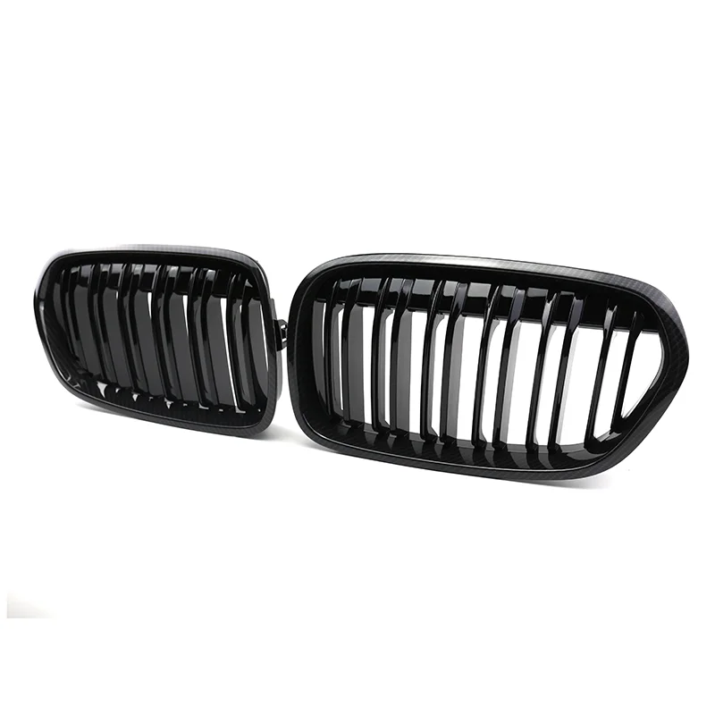 2017-2020 for BMW 1Series F52 Carbon Fiber Double Slat Kidney Grille ...
