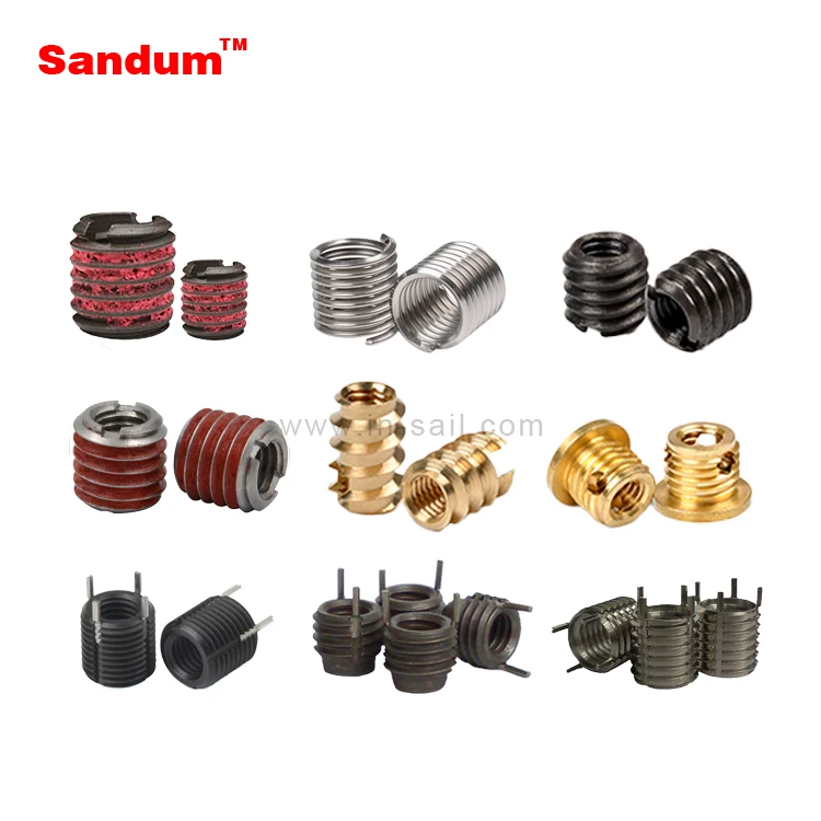 M3 To M16 Stainless Steel Self-tapping Wire Threaded Inserts For ...