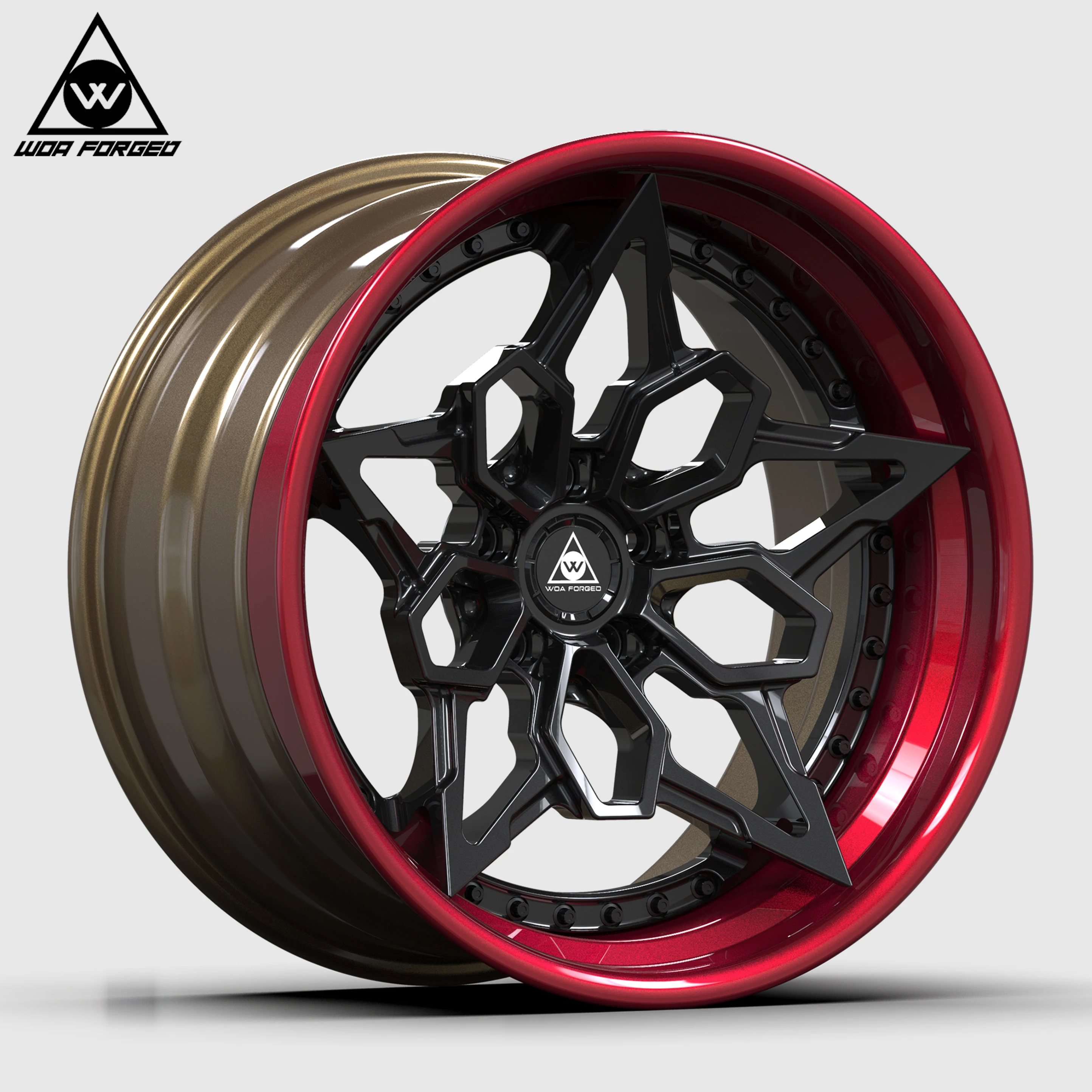 WOAFORGED Custom Designed New Two-piece Three-piece Forged Wheels 18 ...