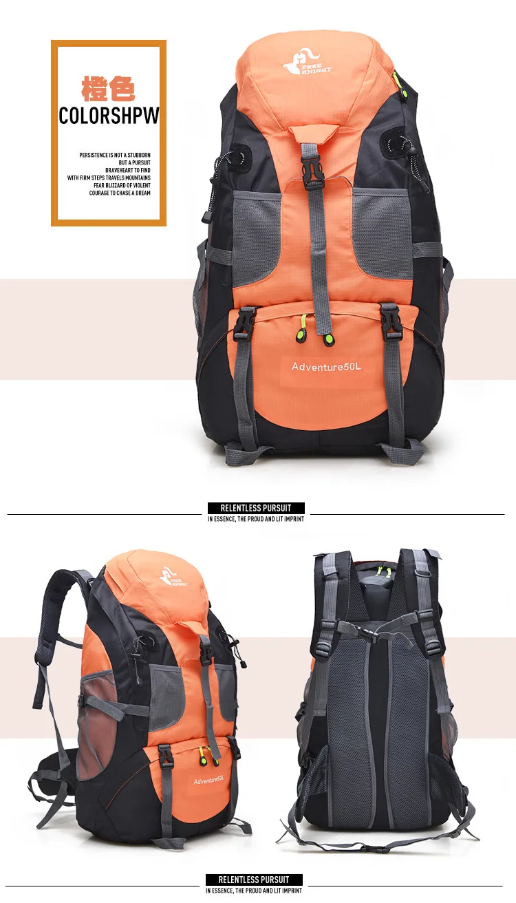 JF492 50L Large Travel Greatbuy Hiking Trekking Backpack Sports ...