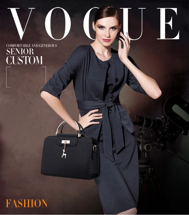 Luxury Brand Women Leather Handbags Designer Pattern Lady Top Quality ...