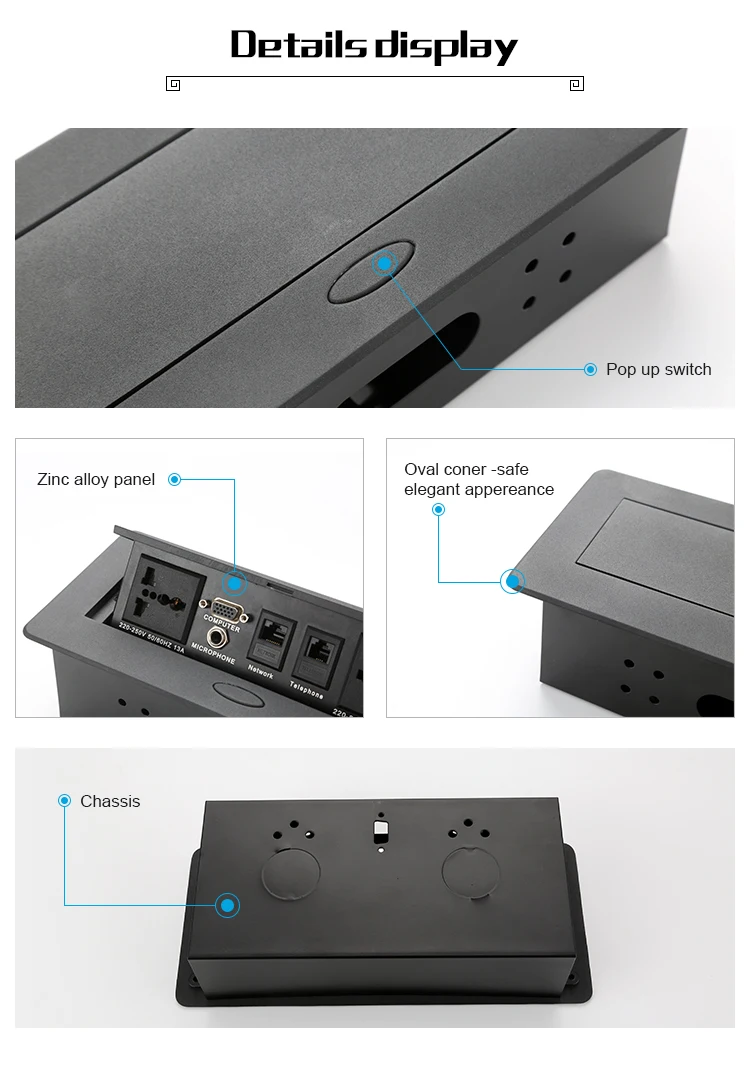 Office Table Mounted Pop Up Outlet Socket,Office Table Mounted Pop Up ...
