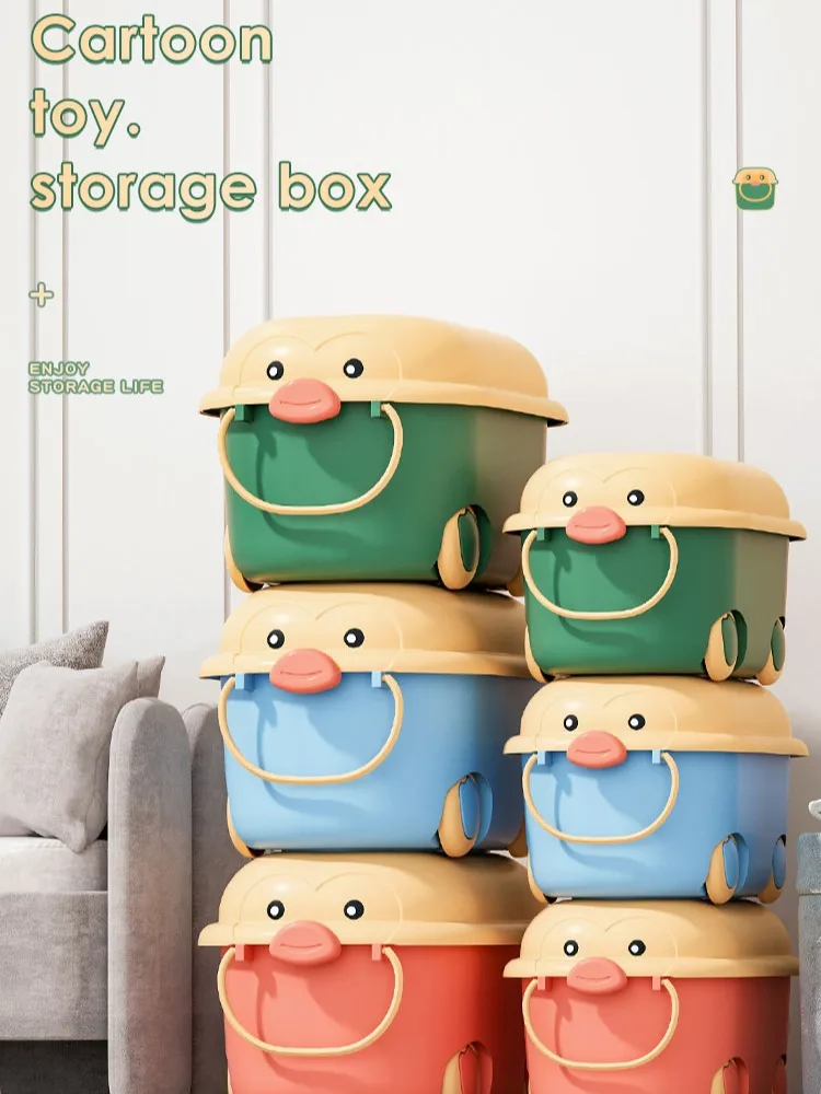Cute Cartoon Animals Container Shape Toy Organizer Multifunctional ...
