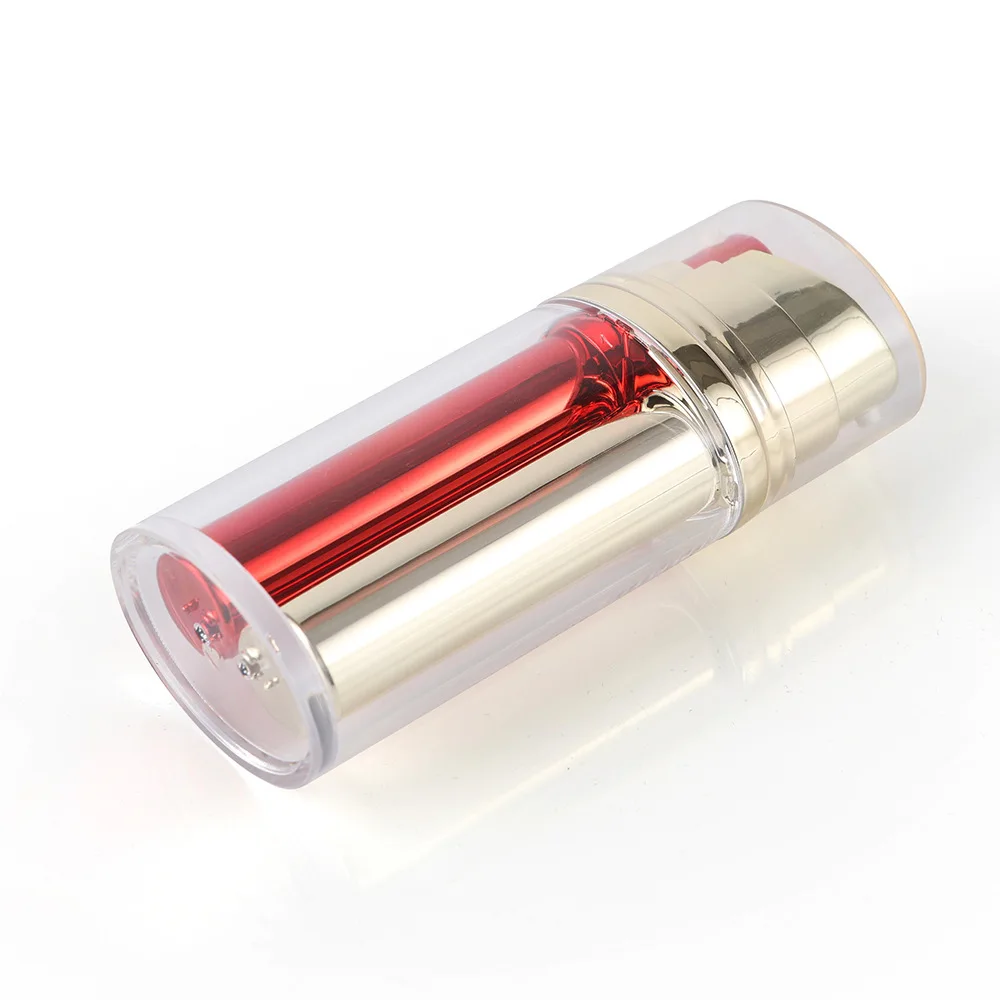 Dual Chamber Airless Pump Bottle - 2*15ml Cosmetic Packaging