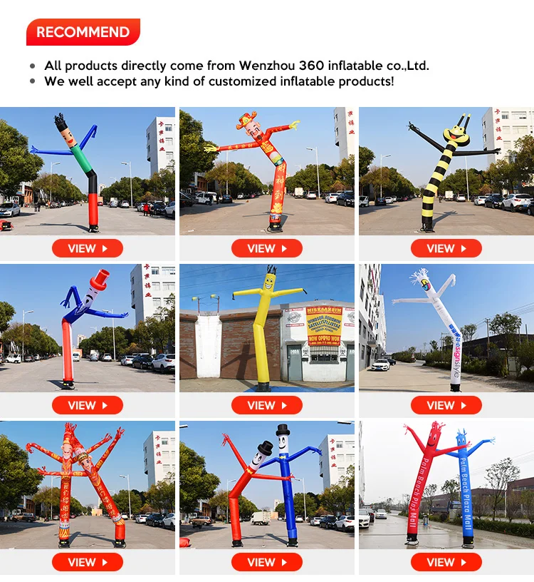 20ft Outdoor Advertising Inflatable Custom Air Dancer,Custom Inflatable ...