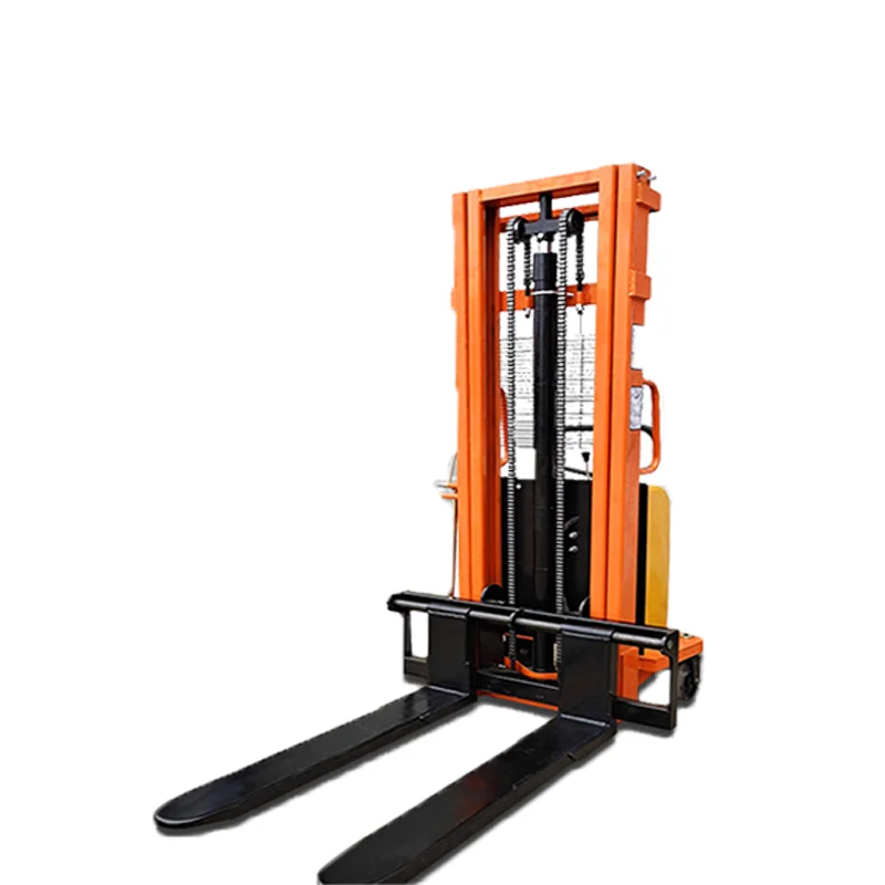 Lifting Semi Electric Stackers Pallet Stacker Walking Type Electric ...