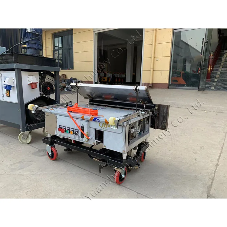 Wall Plastering Machine, White Wall Plastering Machine, Large ...
