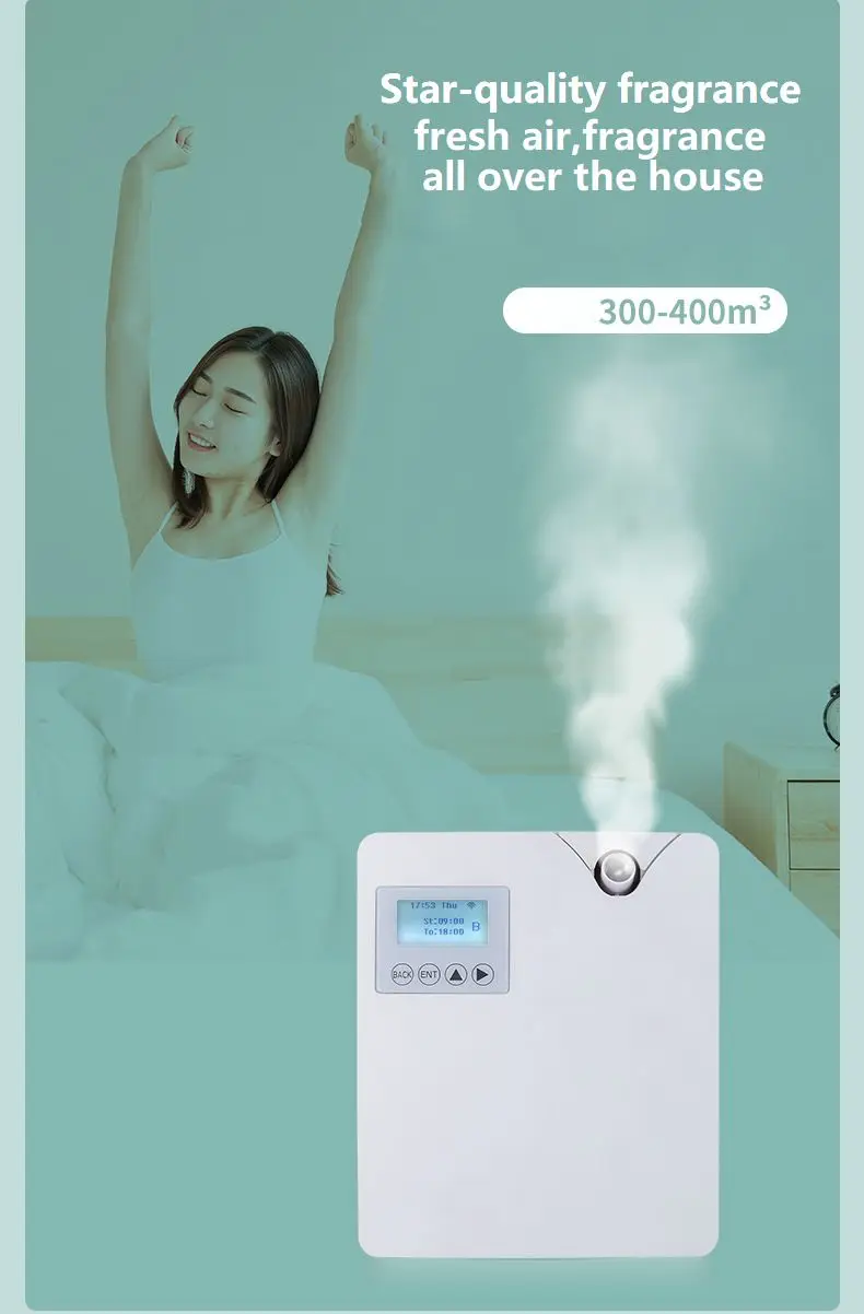 Two-fluid Cold Air Atomization Technology - Essential Oil Diffuser