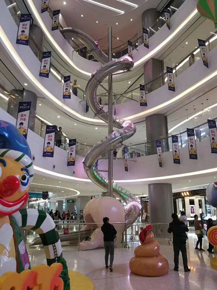 Water Pipe Slide - Commercial Children’s Plastic Tube Slides