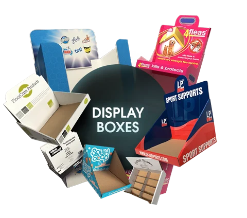 Custom Retail Paper Shelf Ready Display Packaging Box Pos Cardboard ...