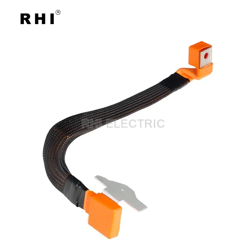 Flexible Busbar With Weaving Mesh Tube And End Covers - Buy Busbar ...