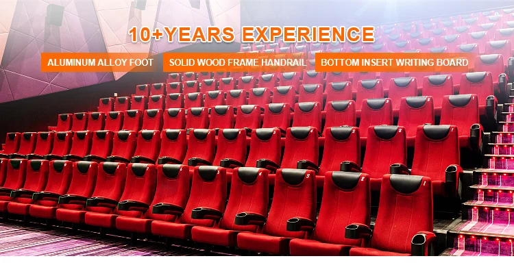 Fashion Design High Foam Back Folding Auditorium Cinema Chair-for ...