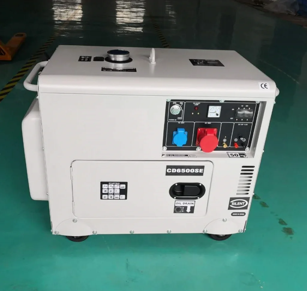Silent Diesel Generators 3kva 4kva 5kva 5.5kva 6kva 6.5kva Small ...