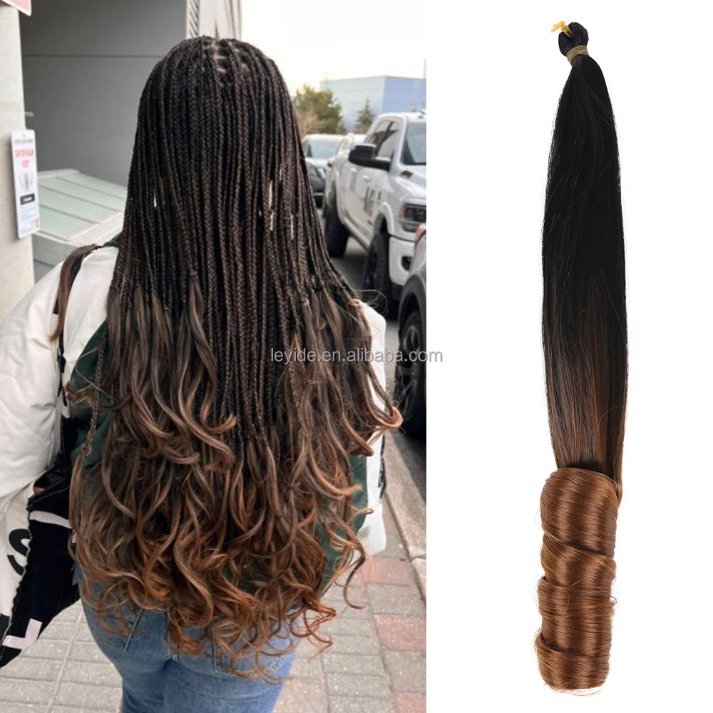 22 Inch Loose Wave Synthetic Hair Braids Extensions