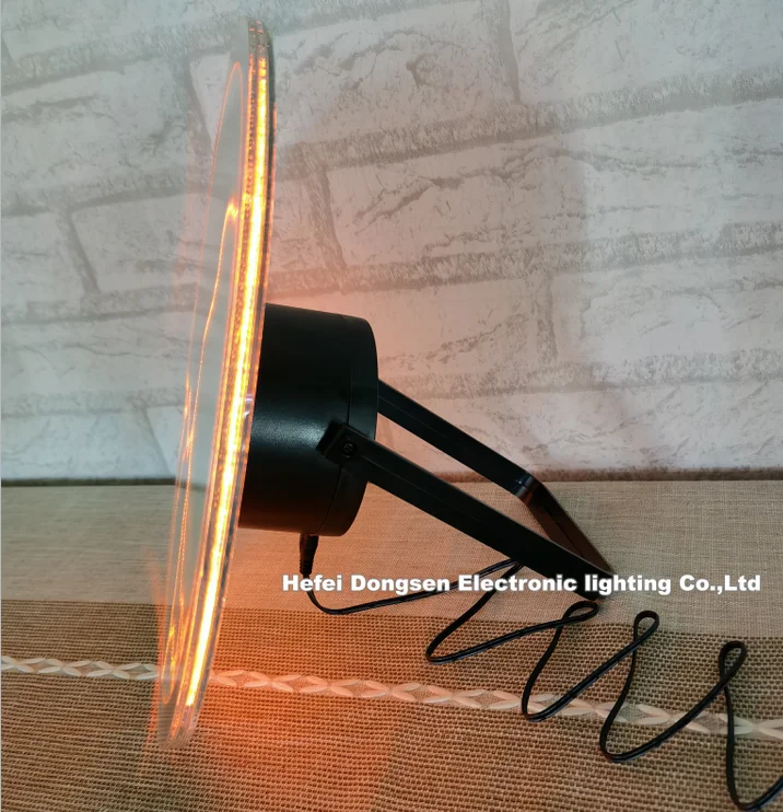 12 Inch Red Plasma Plate Light - 10000 Hours Lifespan