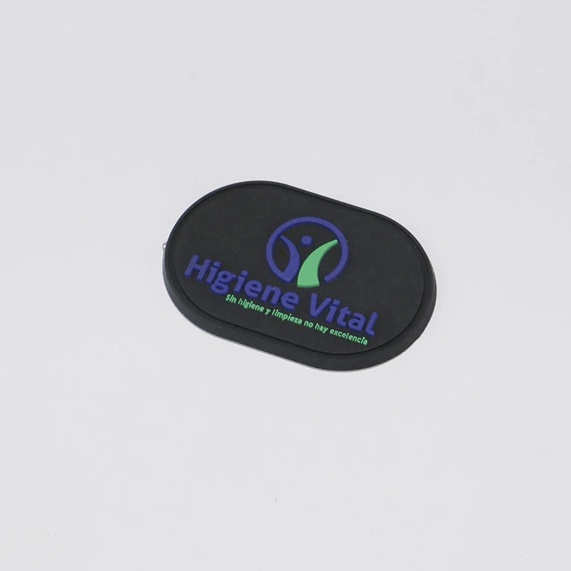 Custom Brand Logo Tiny Letters Silicone Labels for Clothing