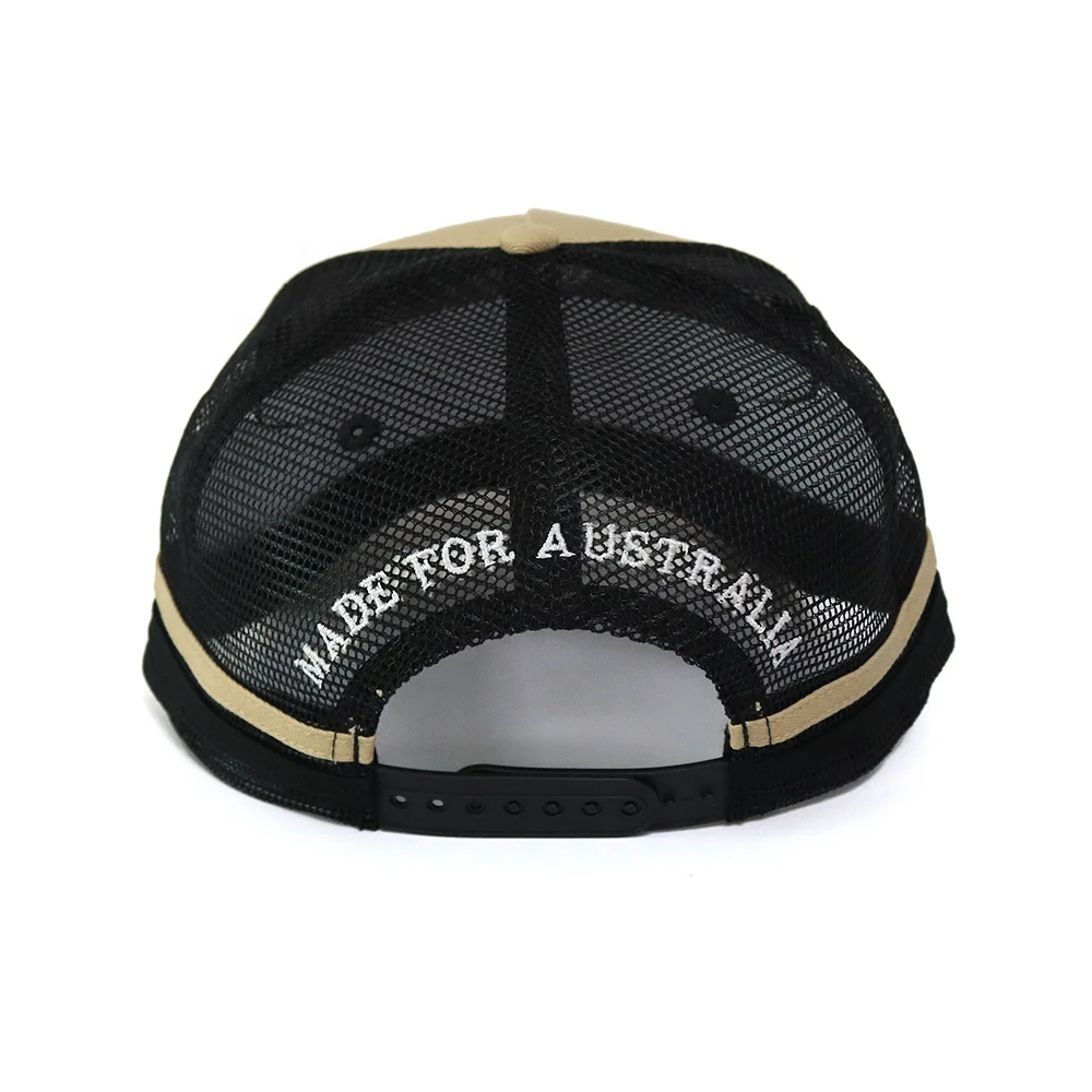 Custom Trucker Caps with 2 Stripes - High Profile & Versatile