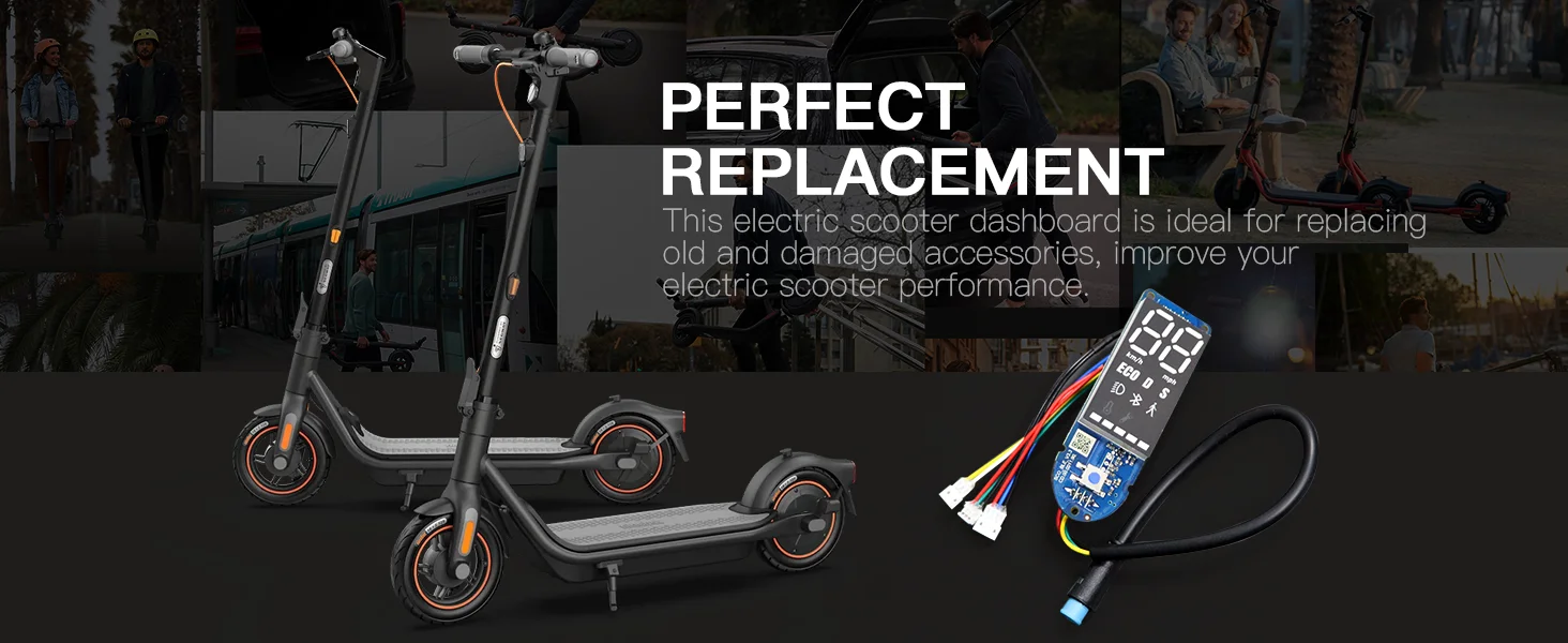 Best Dashboard For Ninebot F20 F25 F30 F40 Folding Smart Electric ...