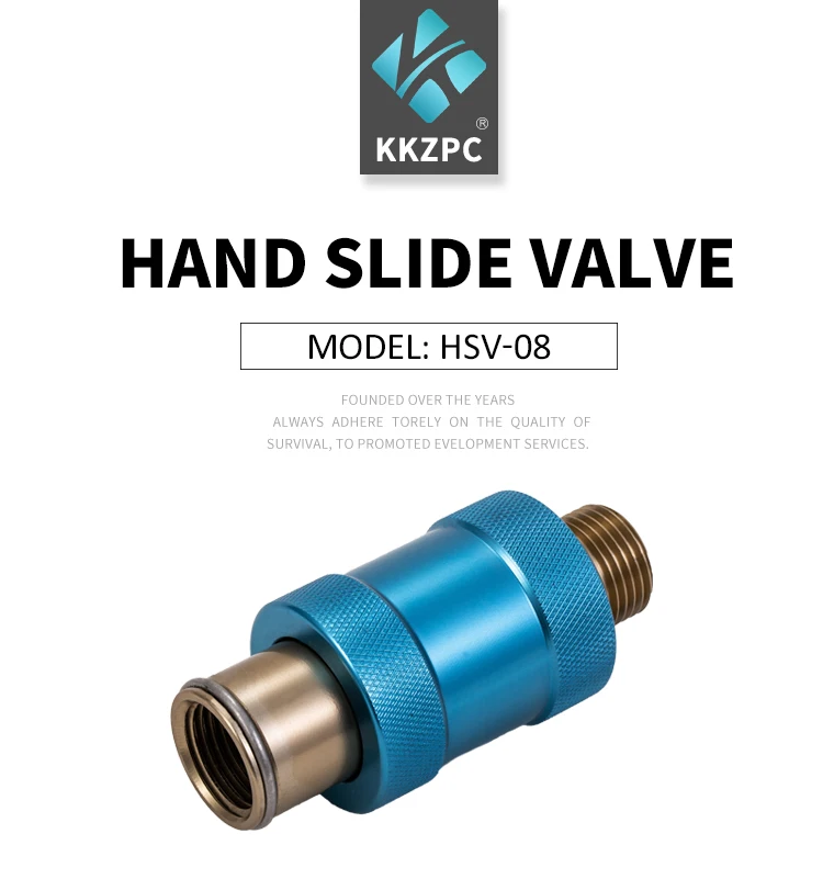 Hsv Series Pneumatic Hand Sliding Switch Valve Hsv-06 Hsv-08 Hsv-10 ...