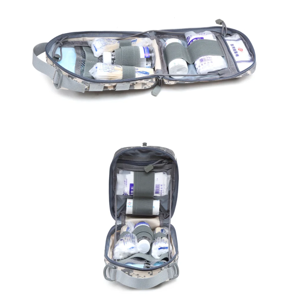 Multi Functions Outdoor Molle Trauma Ifak Kit Bag First Aid Emt Pouch ...