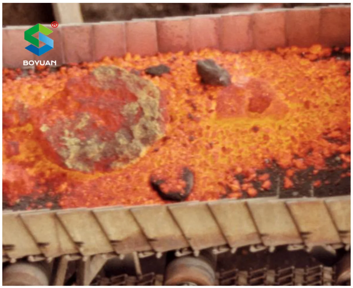 Hot Sinter Material Super Steel Belt Conveyor - High Temp