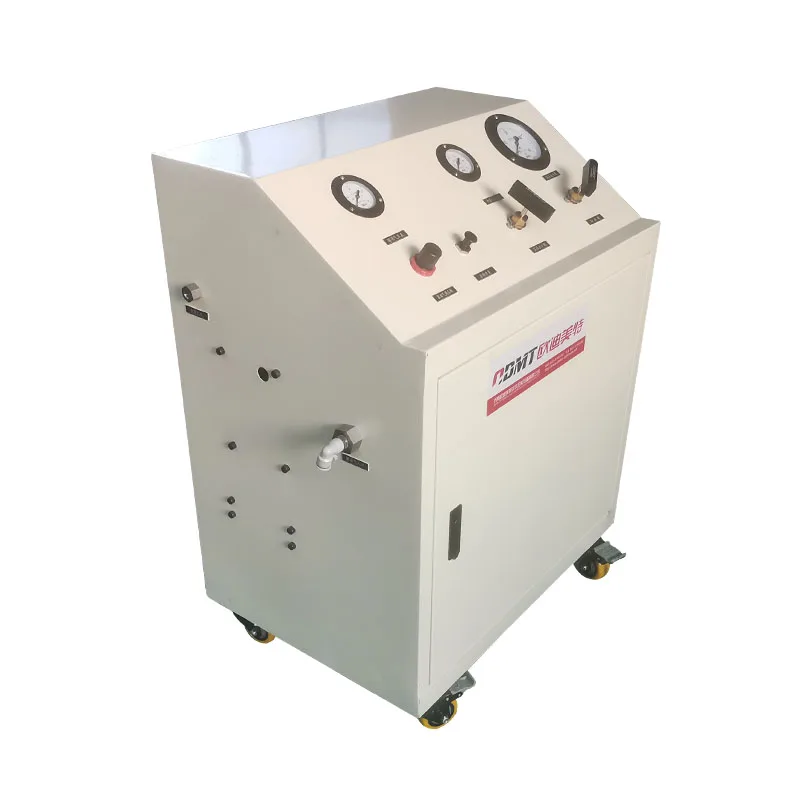 OMT Series Pneumatic Test Station - Air Driven Gas Booster