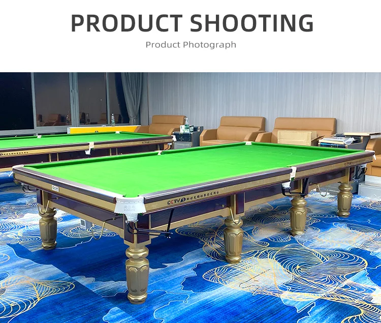 12 Ft Snooker Table - High Quality Billiard Tables