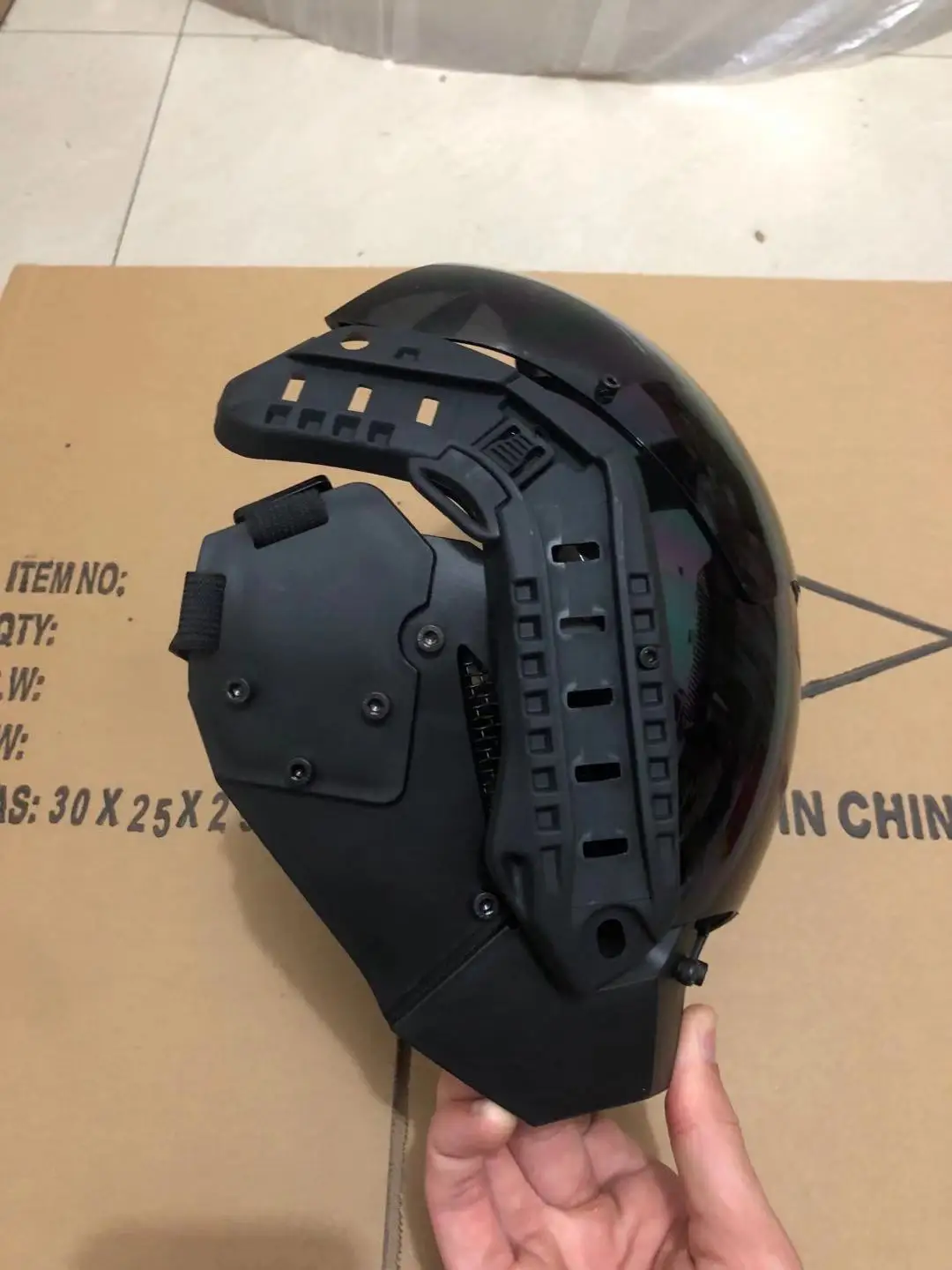 Personalized Army Mask Coolplay Mechanical Sci-fi Gear Cyberpunk Masks ...
