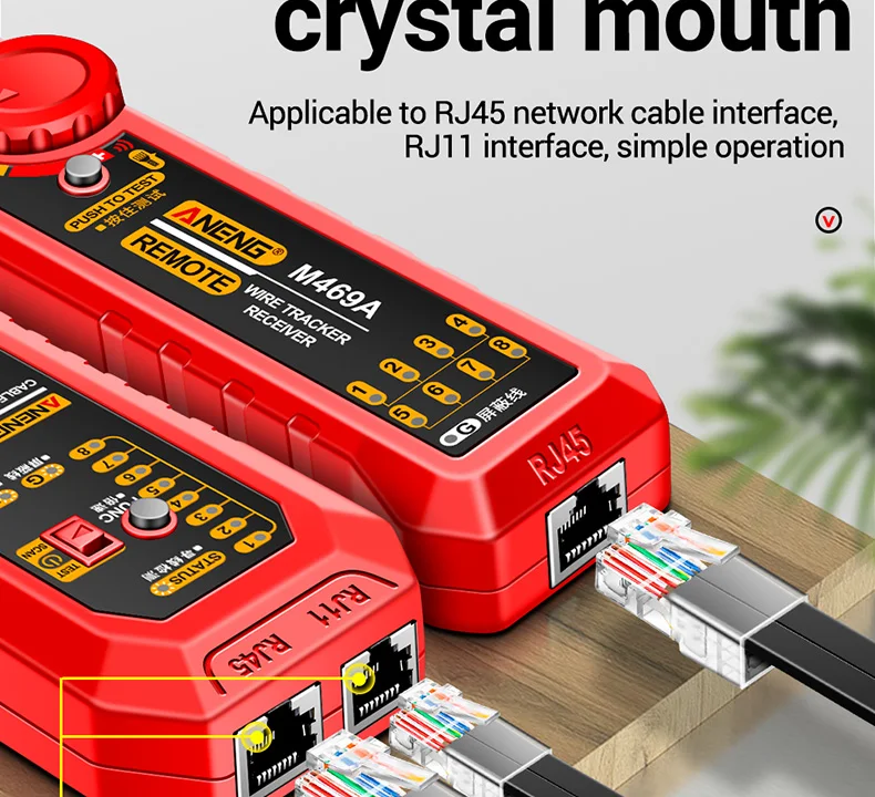 RJ11 RJ45 Power Multi Cable Tester - Reliable Network Solutions