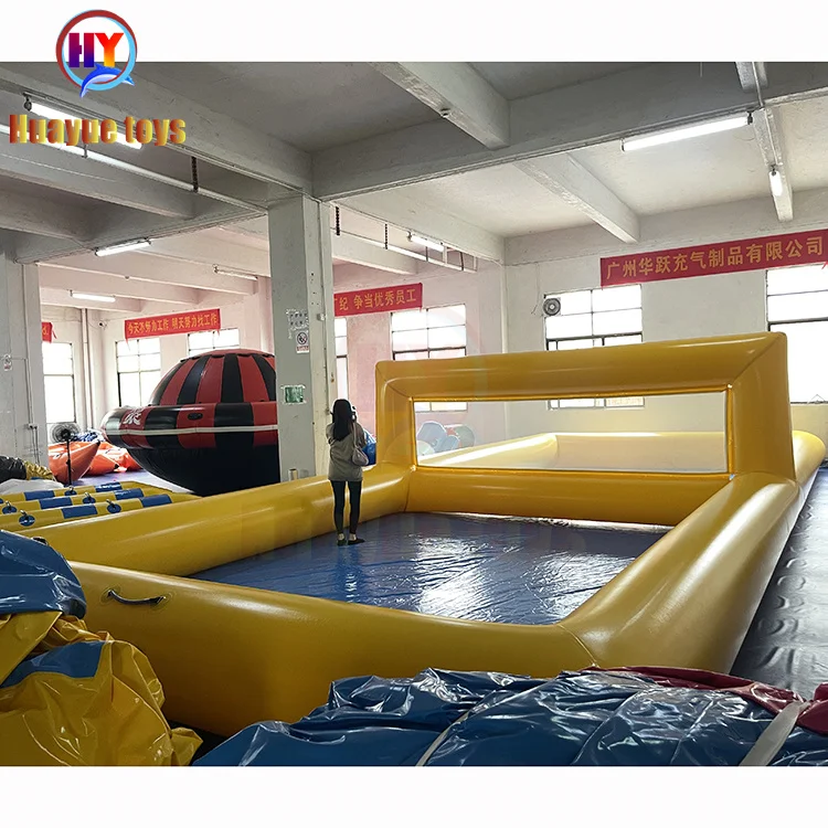 Large Pool Inflatable Volleyball Field - Fun & Sports
