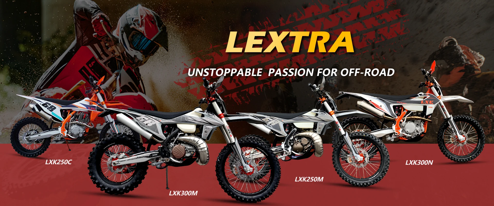 Lextra Factory Powerful Off-road Motorcycle Without Linkage Enduro ...