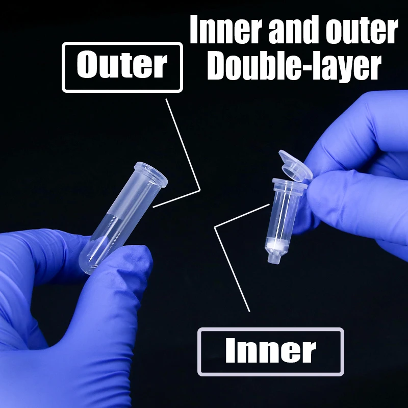 Dna/rna Protein Purification Spin Column Collection Tube Extraction ...