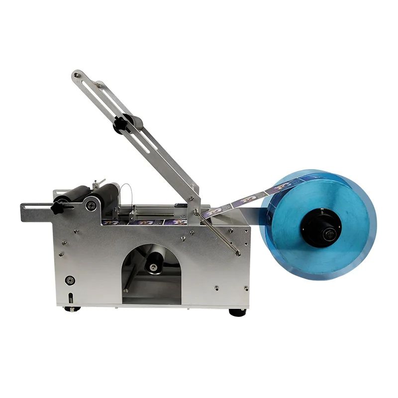 Semi-automatic Can Sticker Machine - High-Accuracy Labeling