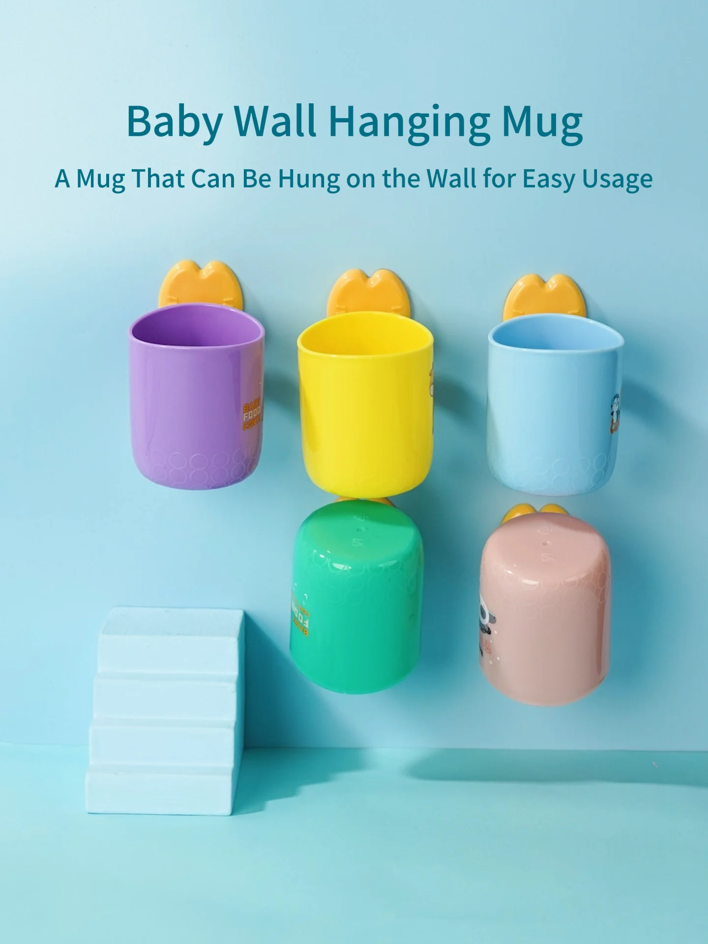 Factory Cute Animal Baby Open Learning Cups Bpa Free Unbreakable Wall ...