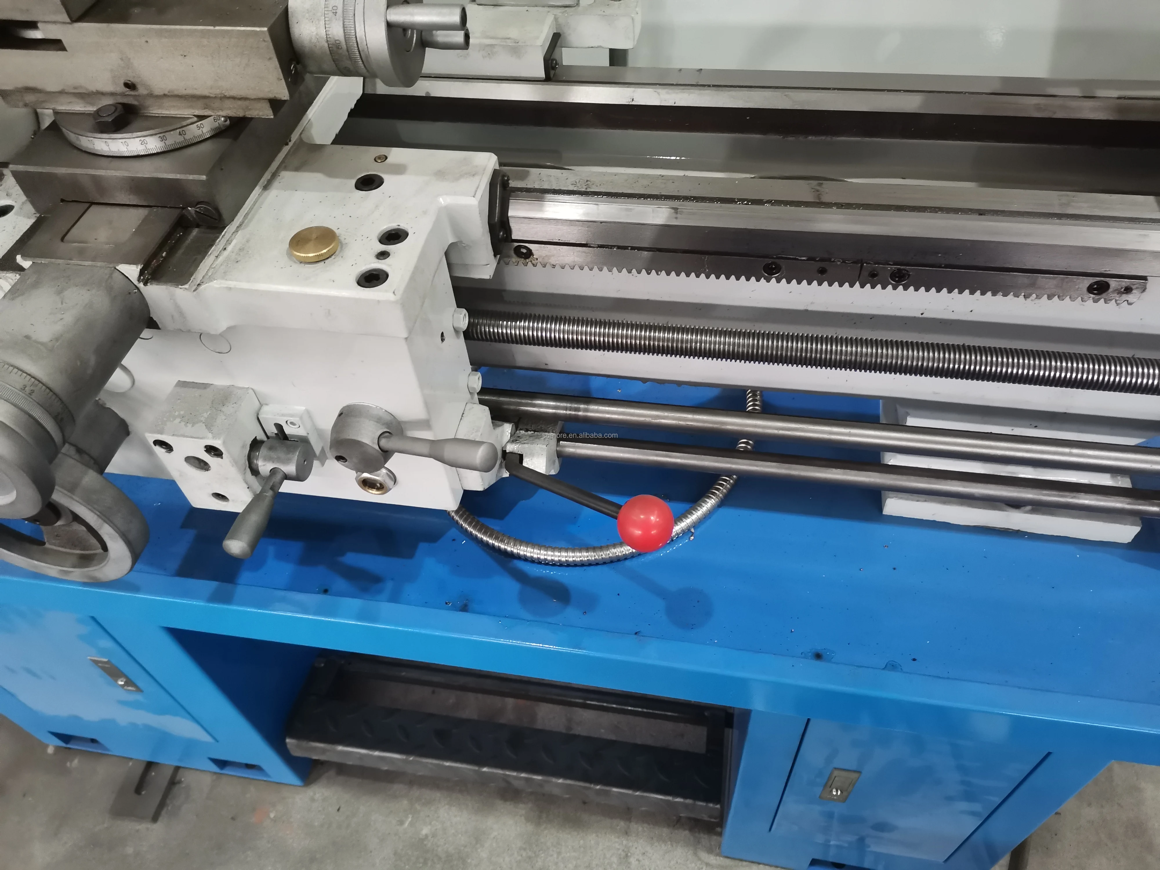 Precision Horizontal Parallel Mechanical Lathe Sp2110 Gab Bed Metal ...