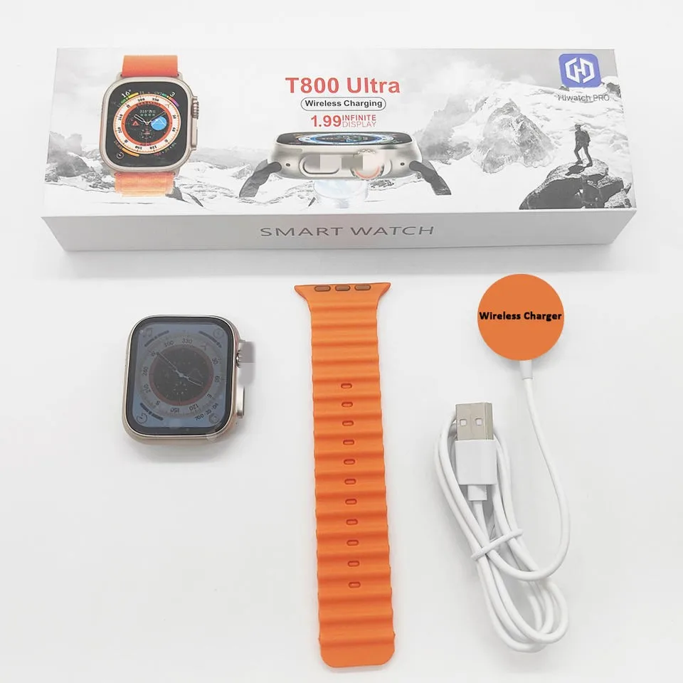 T800ultral Smartwatch Serie 8 Sport Ocean Strap Watch 8 Ultras Touch ...