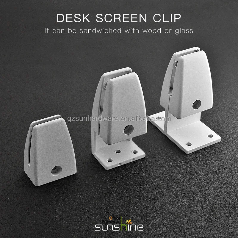Sunshine Office Desk Screen Clamp Adjustable Fixing Mount Screen ...
