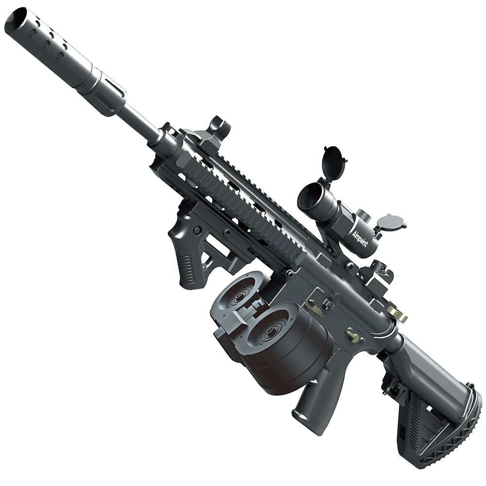 Ak47 M416 M4a1 M4 Electric Gel Blaster Orby Water Bead Splatter Orbeez Gun Toy Nerf Soft Bullet ...