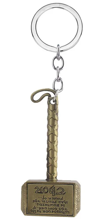 Thor Hammer Keychain Beer Gifts Bottle Opener Stormbreaker Key Ring ...