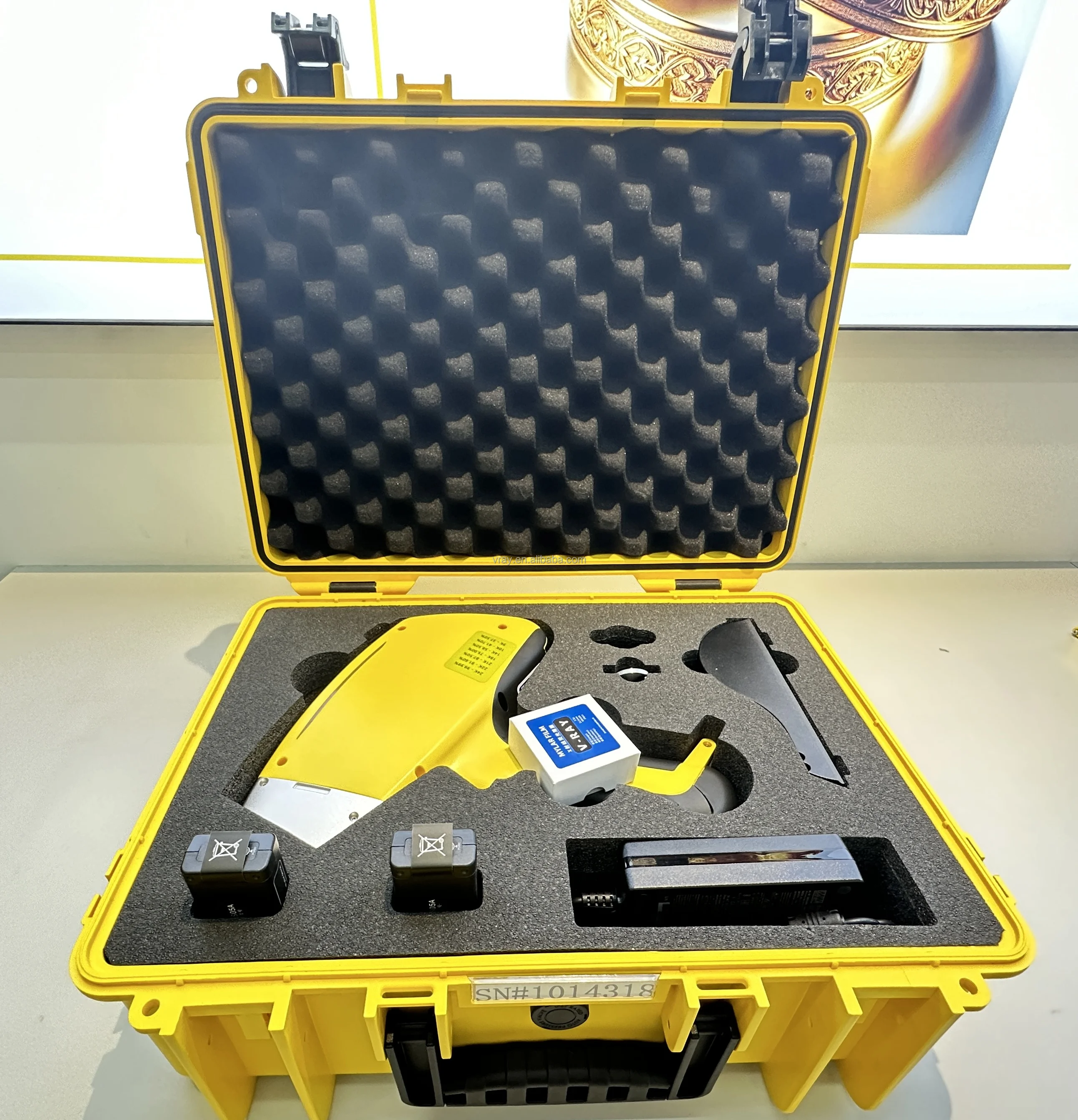Vray Handheld X Ray Spectrometer Precious Metal Analysis Xrf Gold ...
