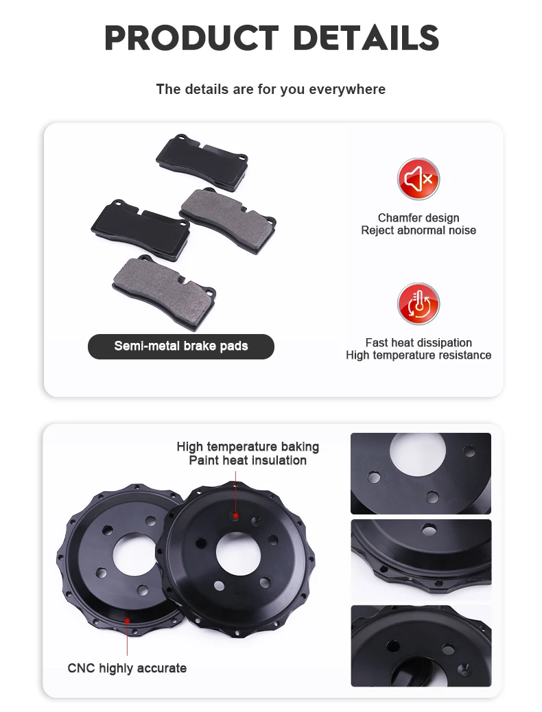 Big Brake Kit for ANP Racing 9040 6 Pot - High Performance