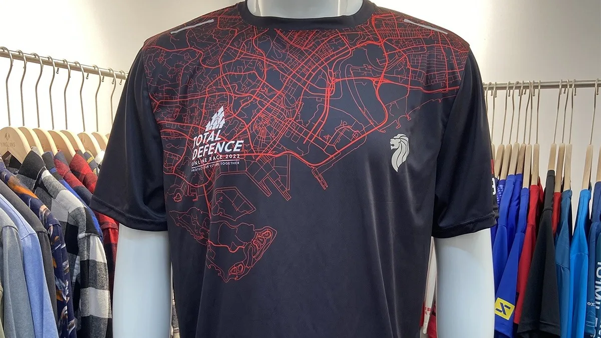 Yingling Oem Sublimated Marathon T Shirt Custom Micro Fiber Colored ...