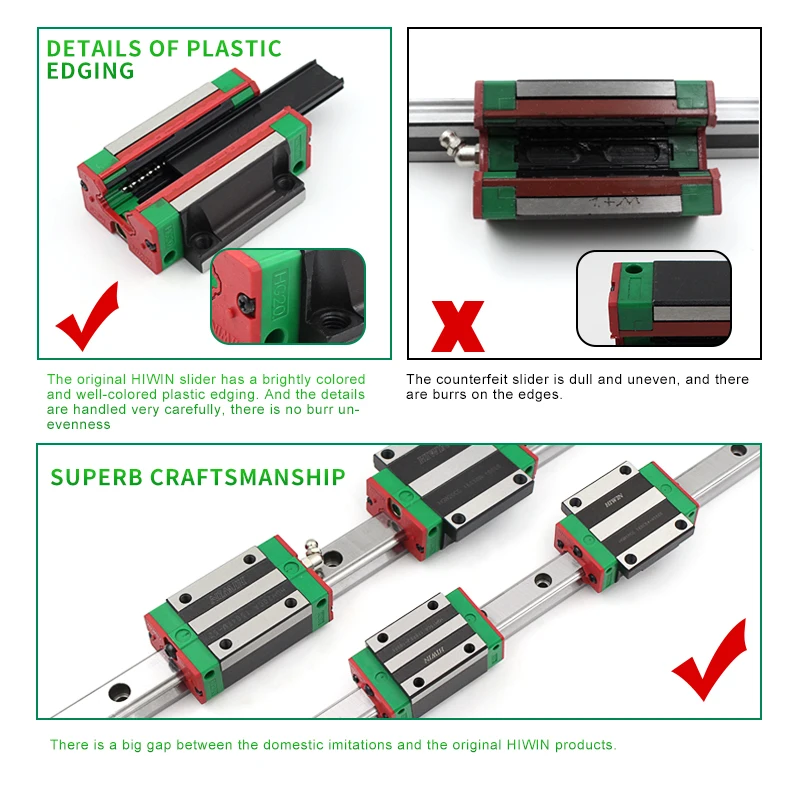 Hiwin Block H25c For Linear Guide Rail Hiwin Linear Block Hgh15ca ...