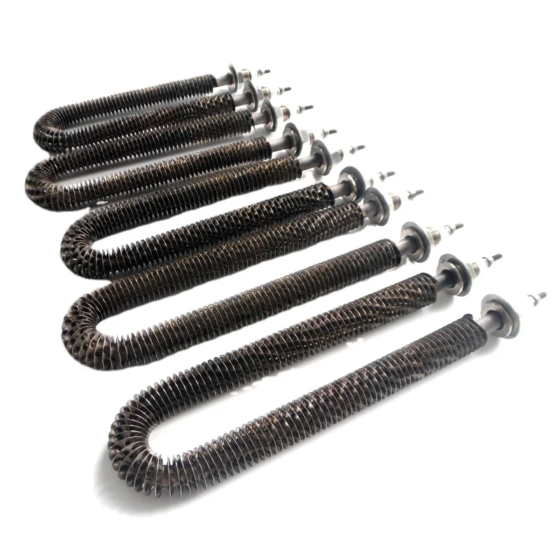 800w Finned Heating Element Electric Tubular Air Fin Heating Elements ...